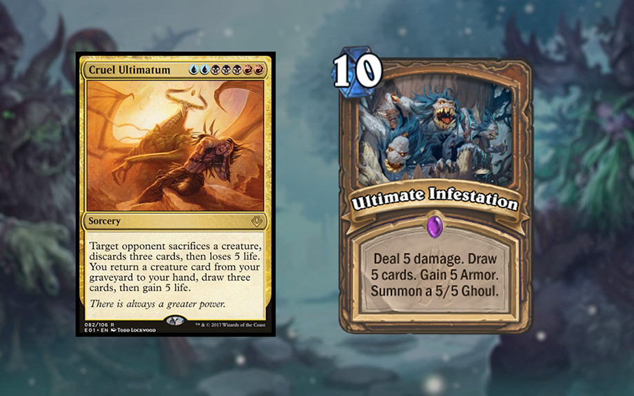 Карты из Magic: The Gathering, которые можно найти в Hearthstone ...