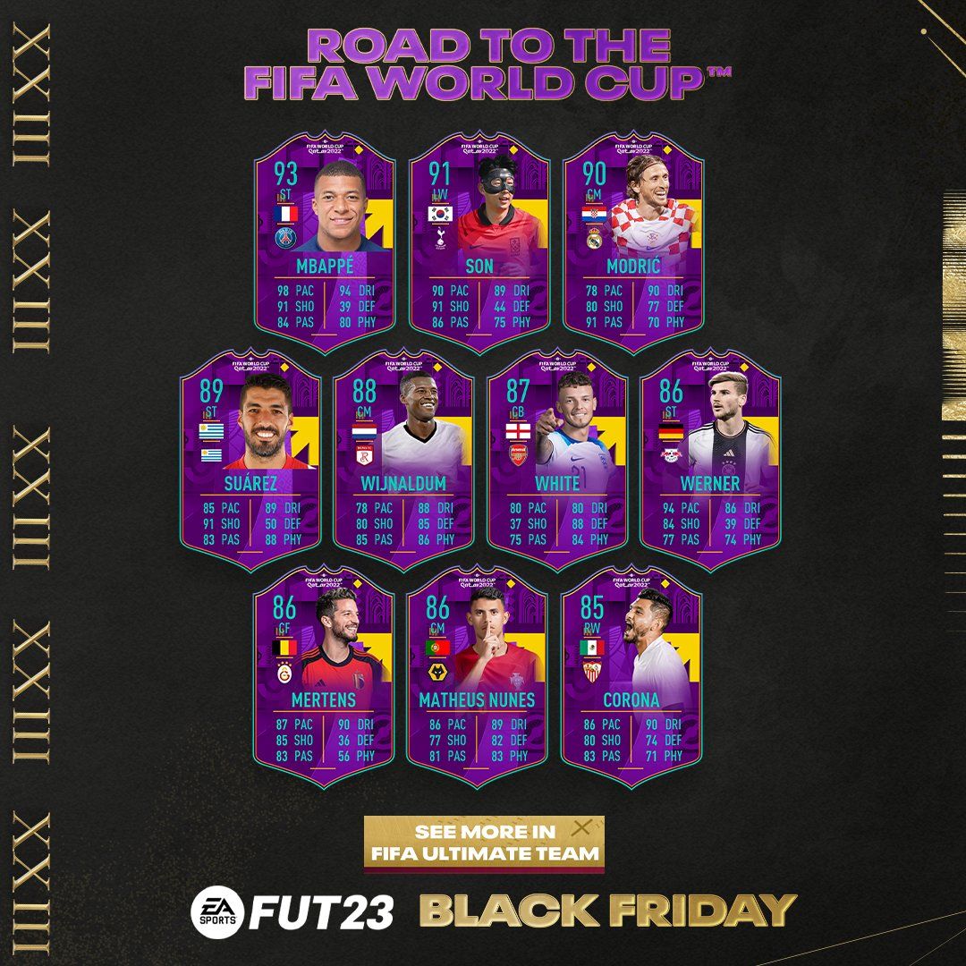 В FIFA 23 Ultimate Team началась Чёрная пятница - Чемпионат