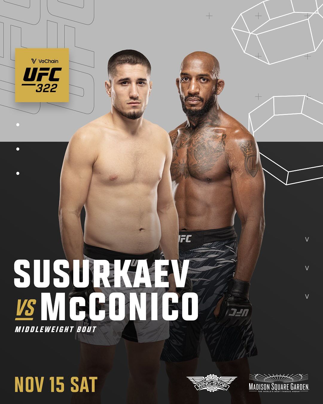 Анонсирован следующий поединок Байсангура Сусуркаева в UFC - Чемпионат