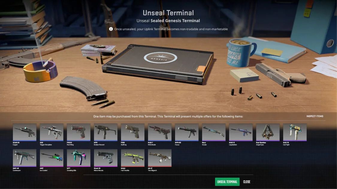 Терминал uplink cs2 что это: как работает система Sealed Genesis ...