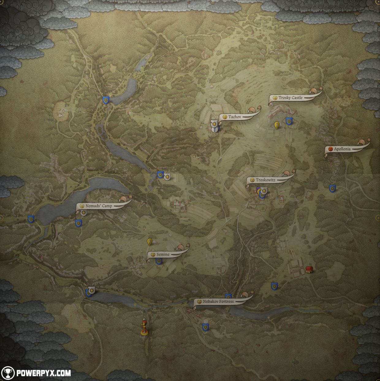 Карта мира Kingdom Come Deliverance 2 – фото - Чемпионат