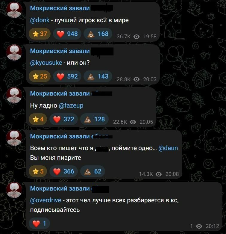 Стример mokrivskyi купил телеграм-тег @donk за 2,5 млн рублей - Чемпионат