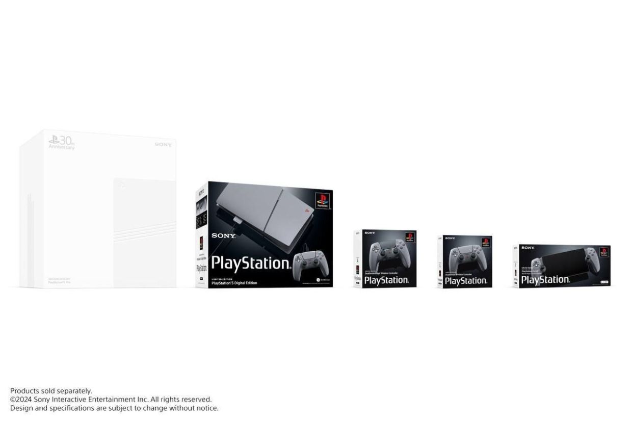 Sony представила PS5 Slim и PS5 Pro в дизайне культовой PS1 - Чемпионат