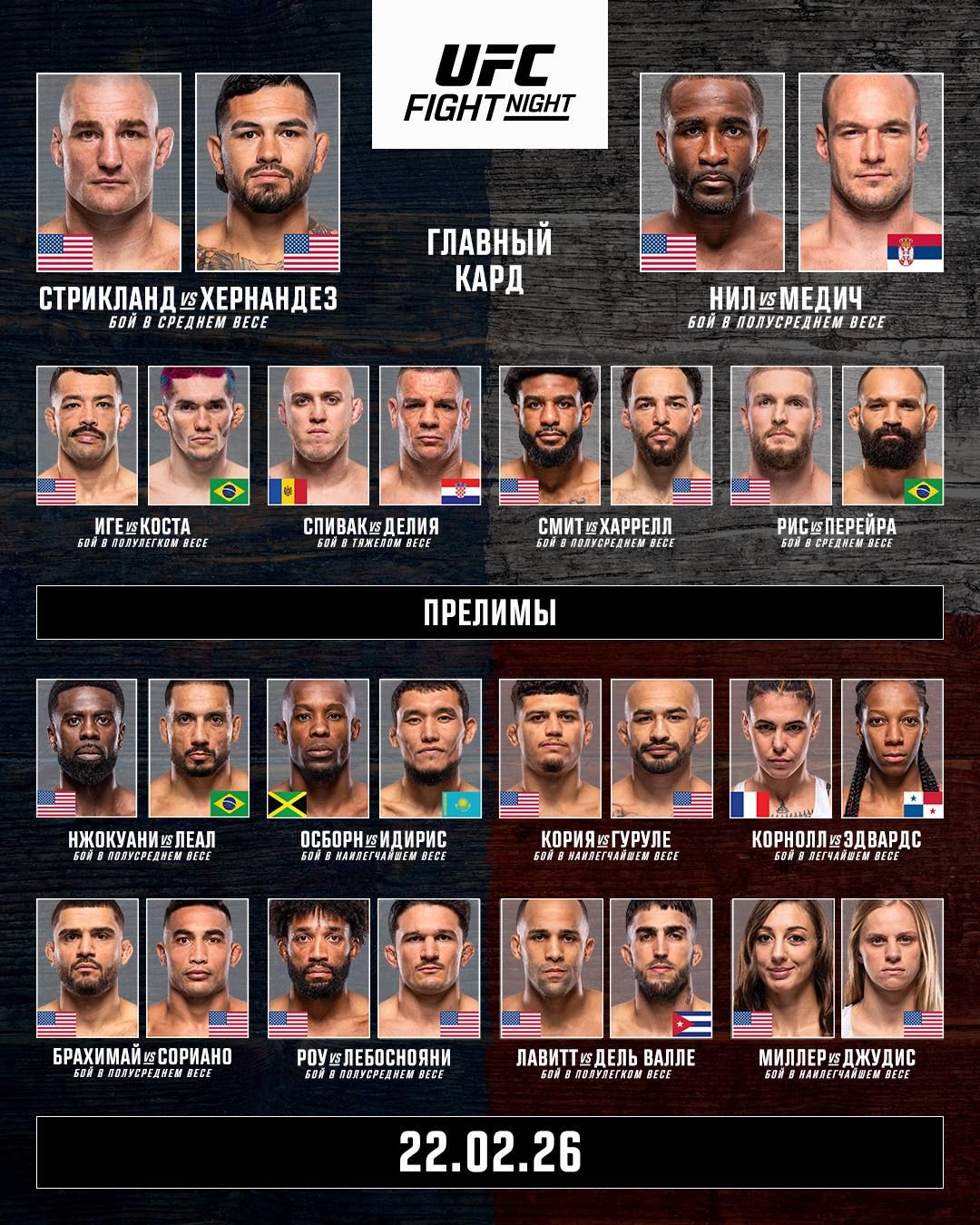 UFC Fight Night 267, все результаты, кто победил, итоги турнира, чем ...