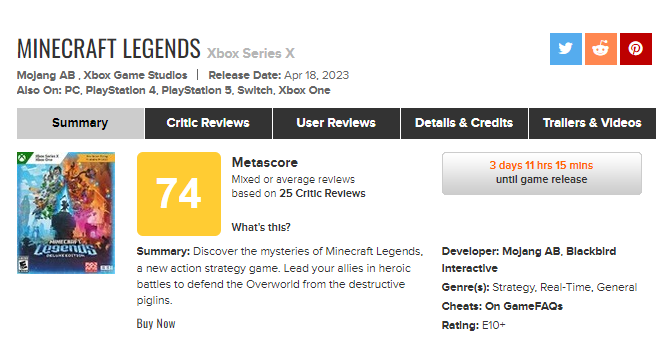 «Только для фанатов серии» — критиков не впечатлила стратегия Minecraft ...