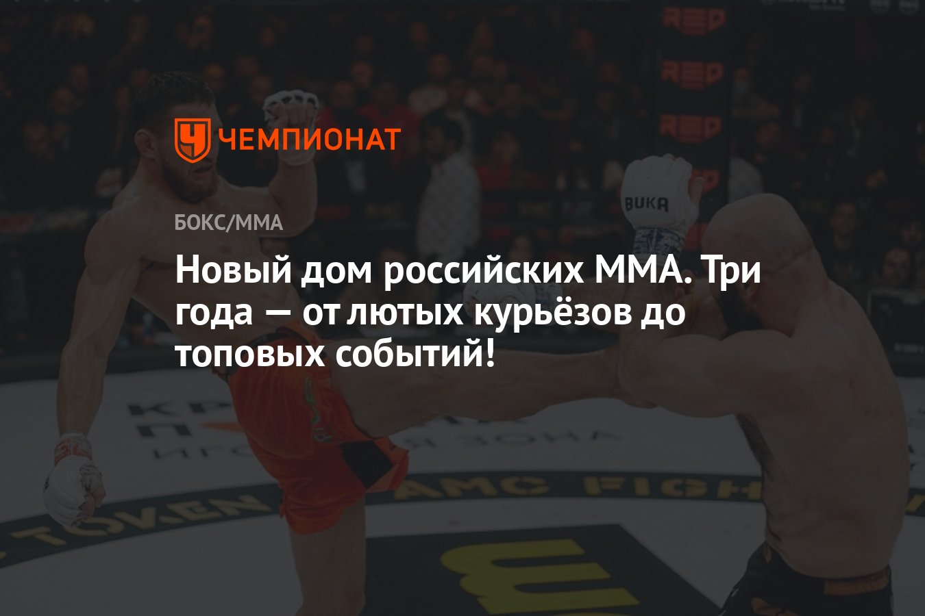 День рождения RED ARENA — три года: история арены, топовые события ...