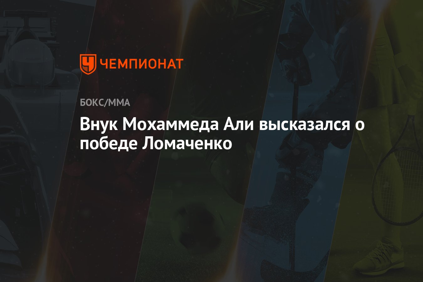 Внук Мохаммеда Али высказался о победе Ломаченко - Чемпионат
