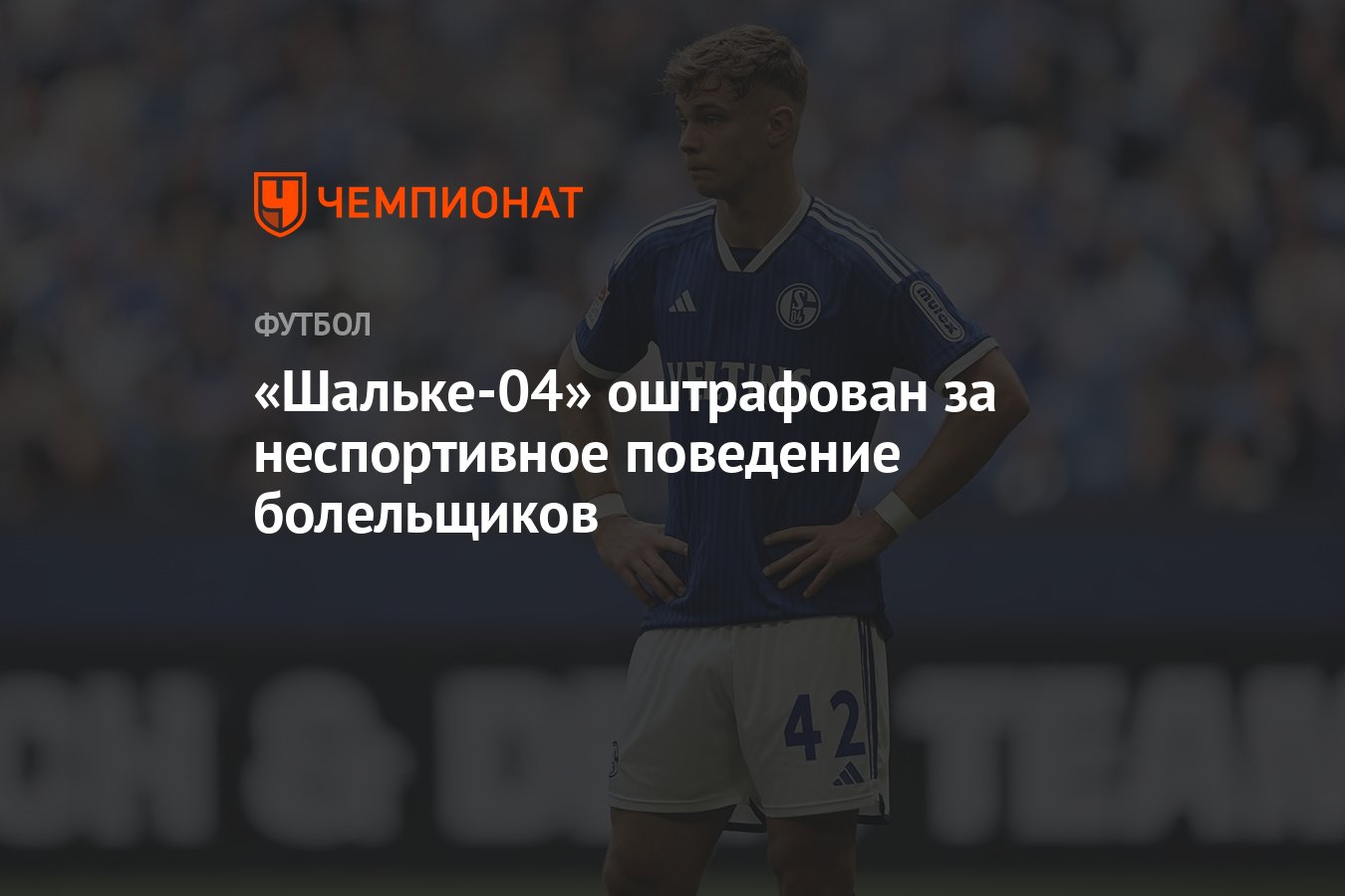 «Шальке-04» оштрафован за неспортивное поведение болельщиков - Чемпионат