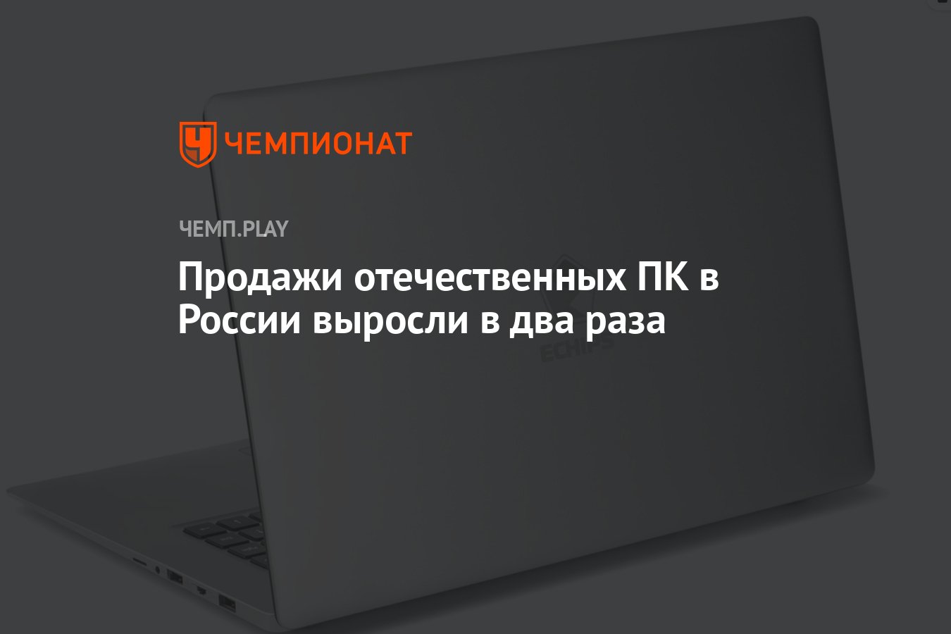 Продажи отечественных ПК в России выросли в два раза - Чемпионат