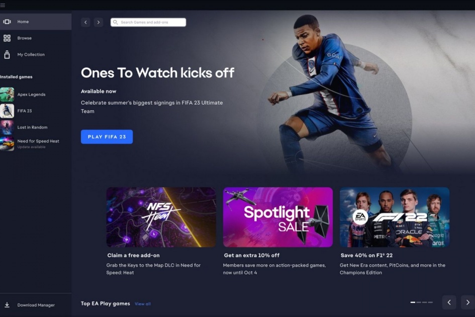 EA выпустила новый лаунчер EA App. Он скоро заменит Origin - Чемпионат