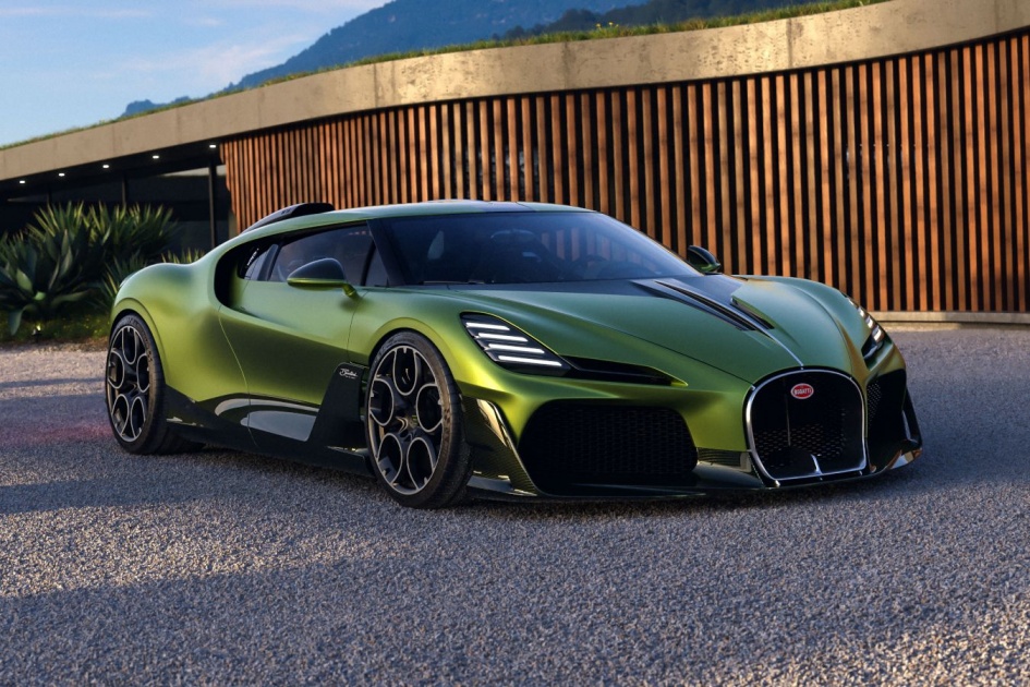 В Bugatti представили уникальную модель в рамках новой программы ...