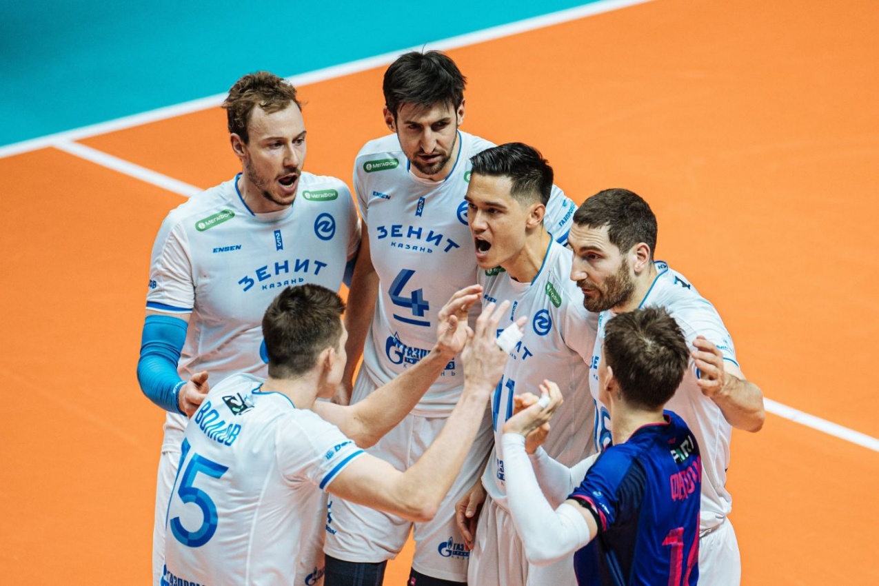 Волейбол, мужская Суперлига, третий полуфинальный матч Динамо-ЛО ...