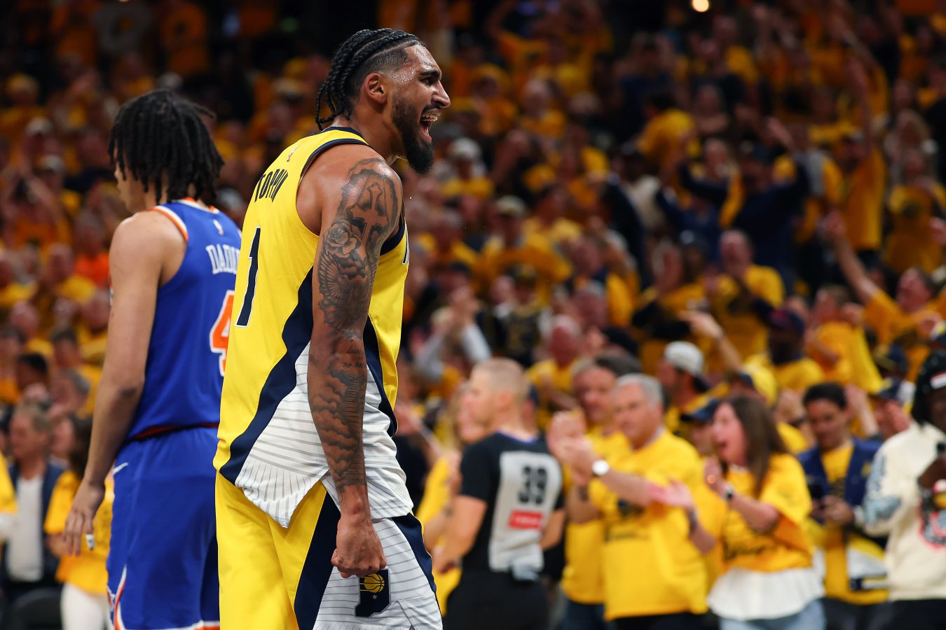 Индиана Пэйсерс — Нью-Йорк Никс, результат матча 1 июня 2025, счёт 125: ...