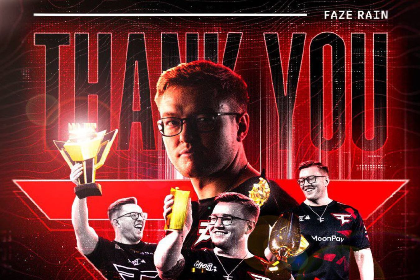 Rain переведён на скамейку запасных FaZe Clan в Counter-Strike 2 - Чемпионат