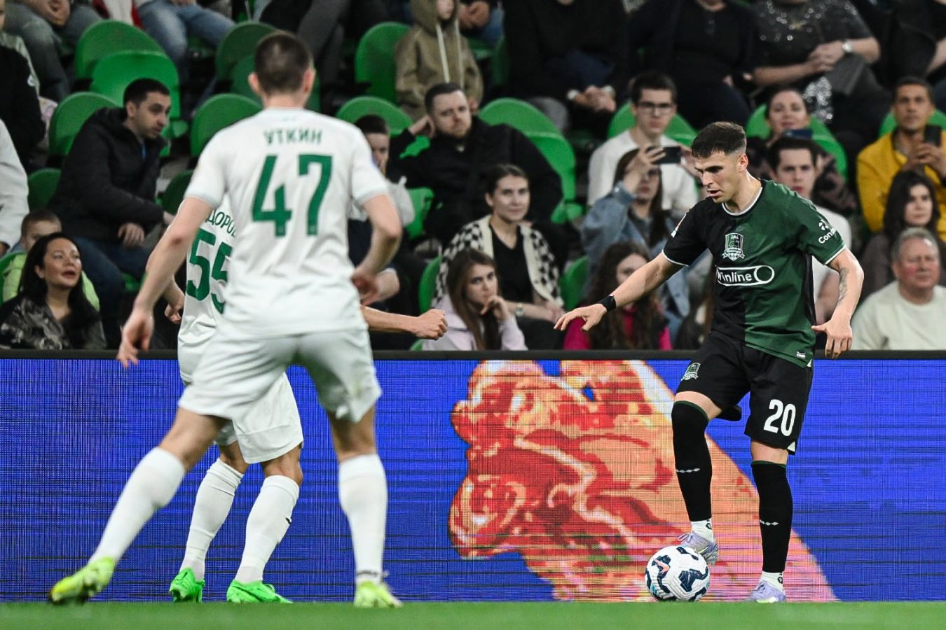 «Краснодар» прервал беспроигрышную серию «Ахмата» из восьми матчей в ...