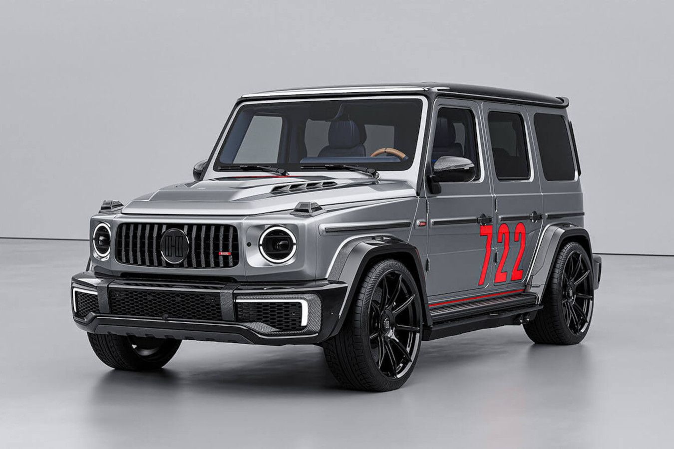 Представлен ещё один особый Mercedes G-class в честь пилота Формулы-1 ...