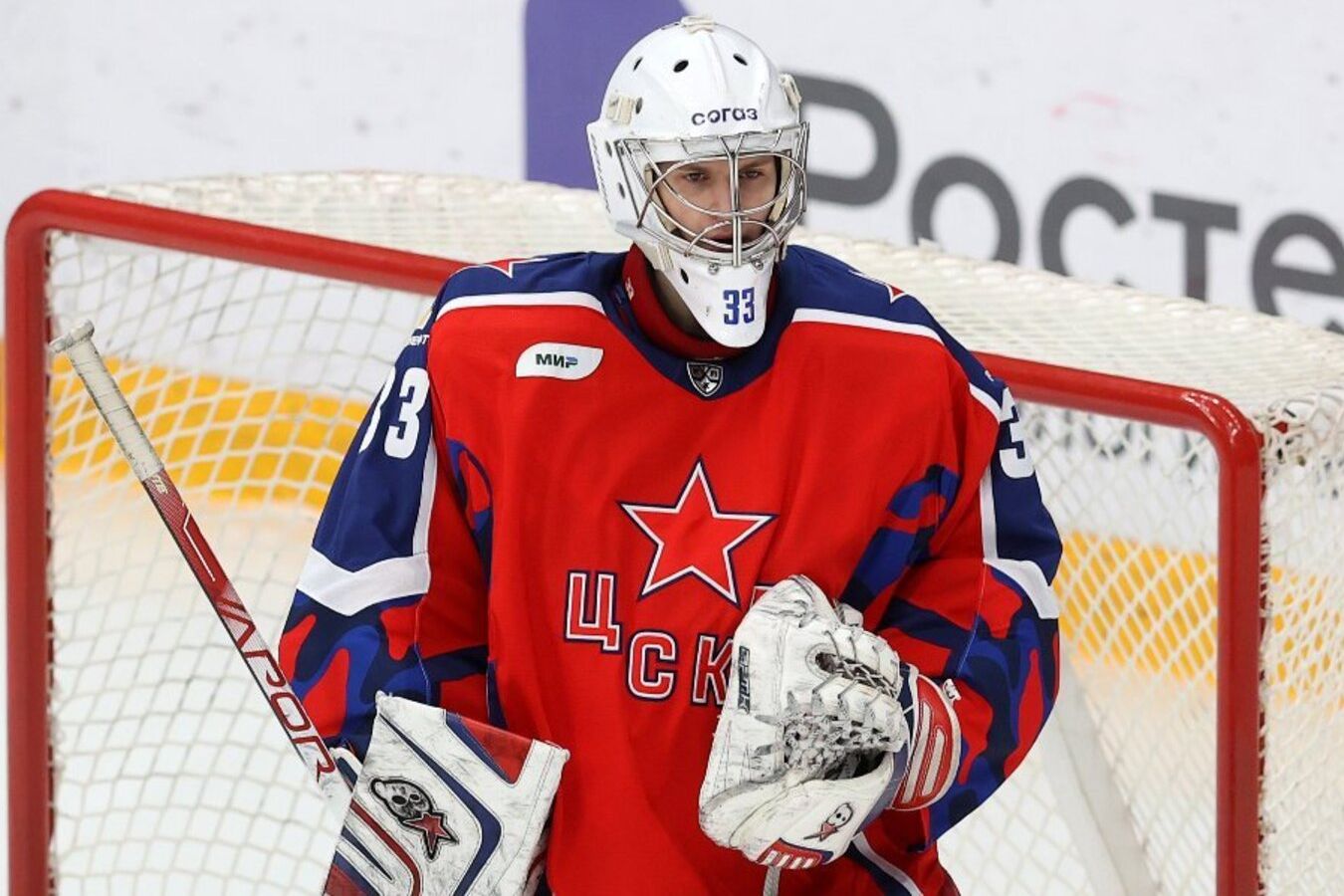 20-летний вратарь ЦСКА Гамзин повторил достижение Ильи Сорокина за ...