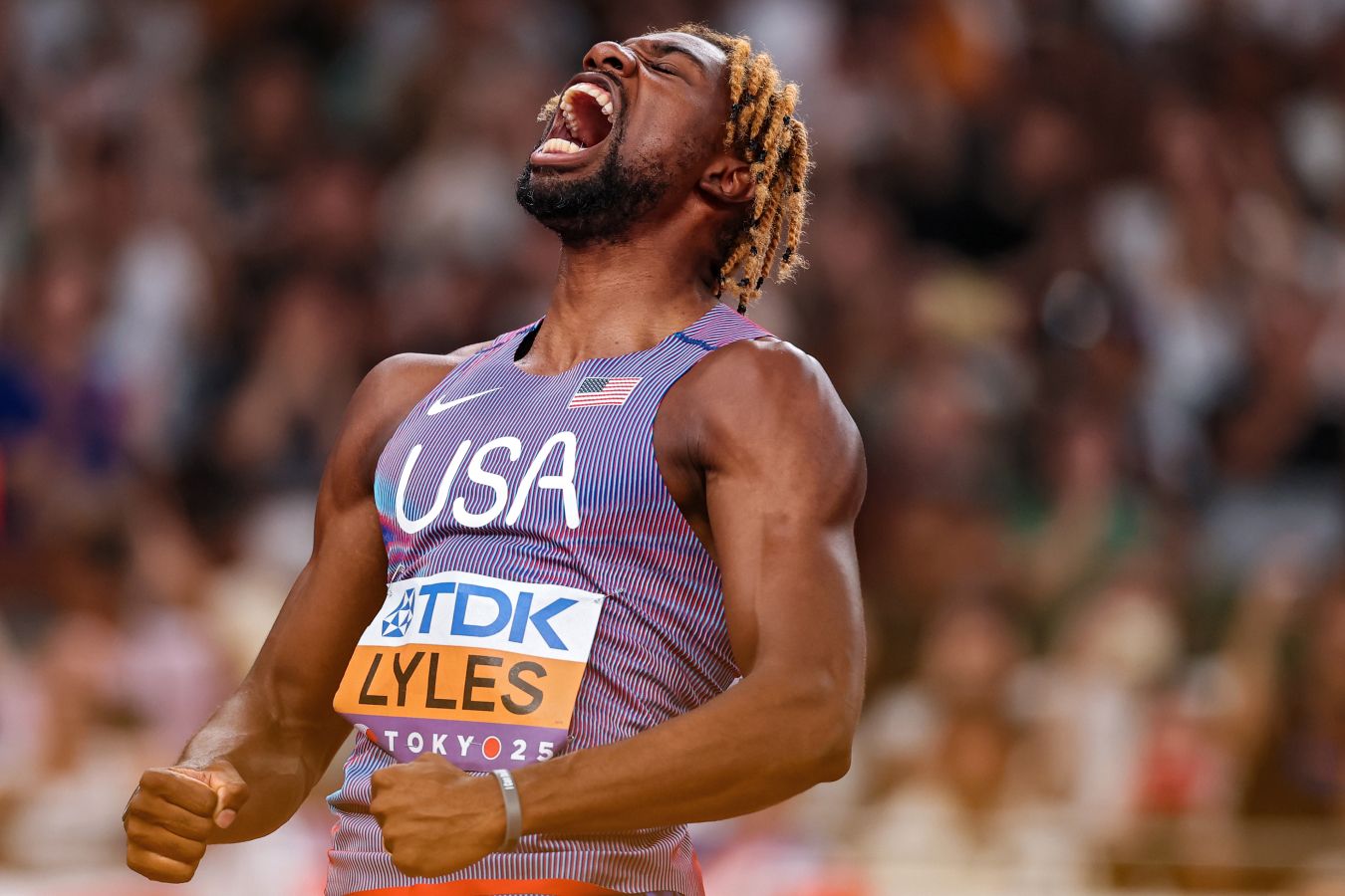 Ноа Лайлз выиграл золото чемпионата мира — 2025 в беге на 200 м, Тебого — четвёртый - Чемпионат