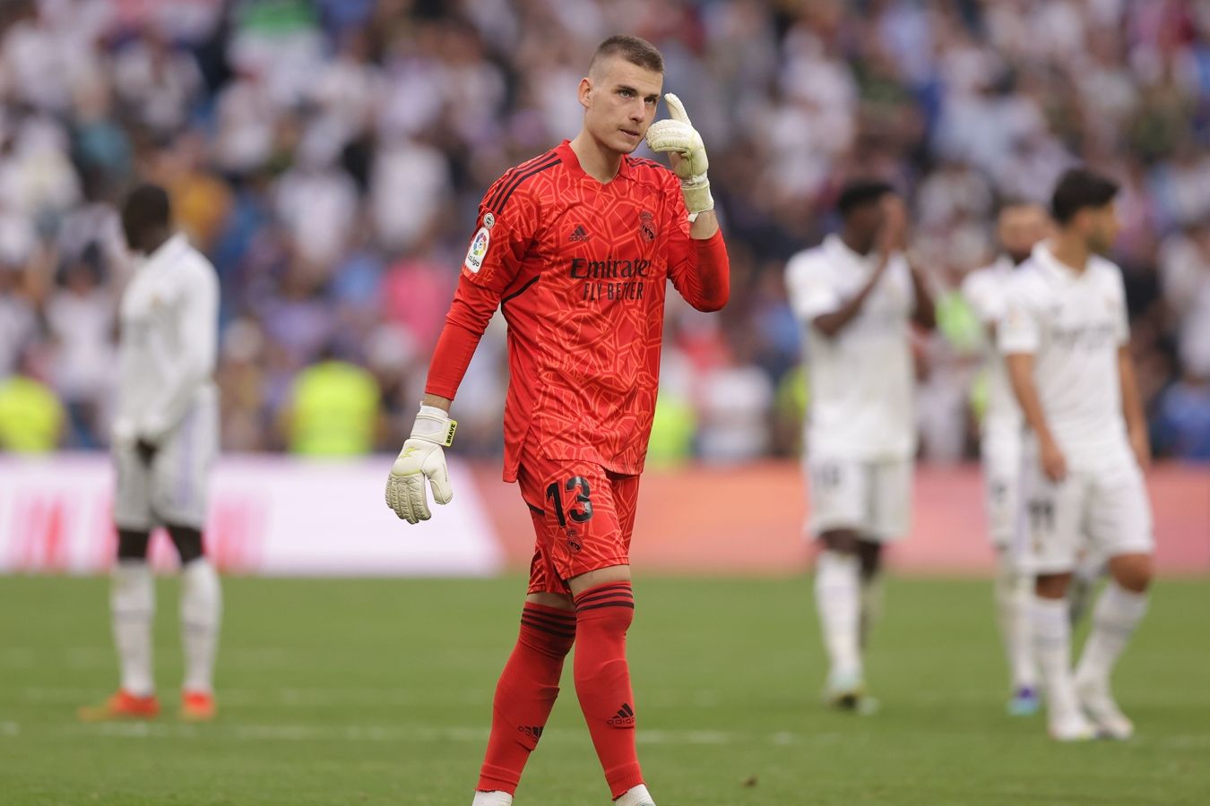 Андрей Лунин установил два достижения после полуфинала Кубка Испании с ...