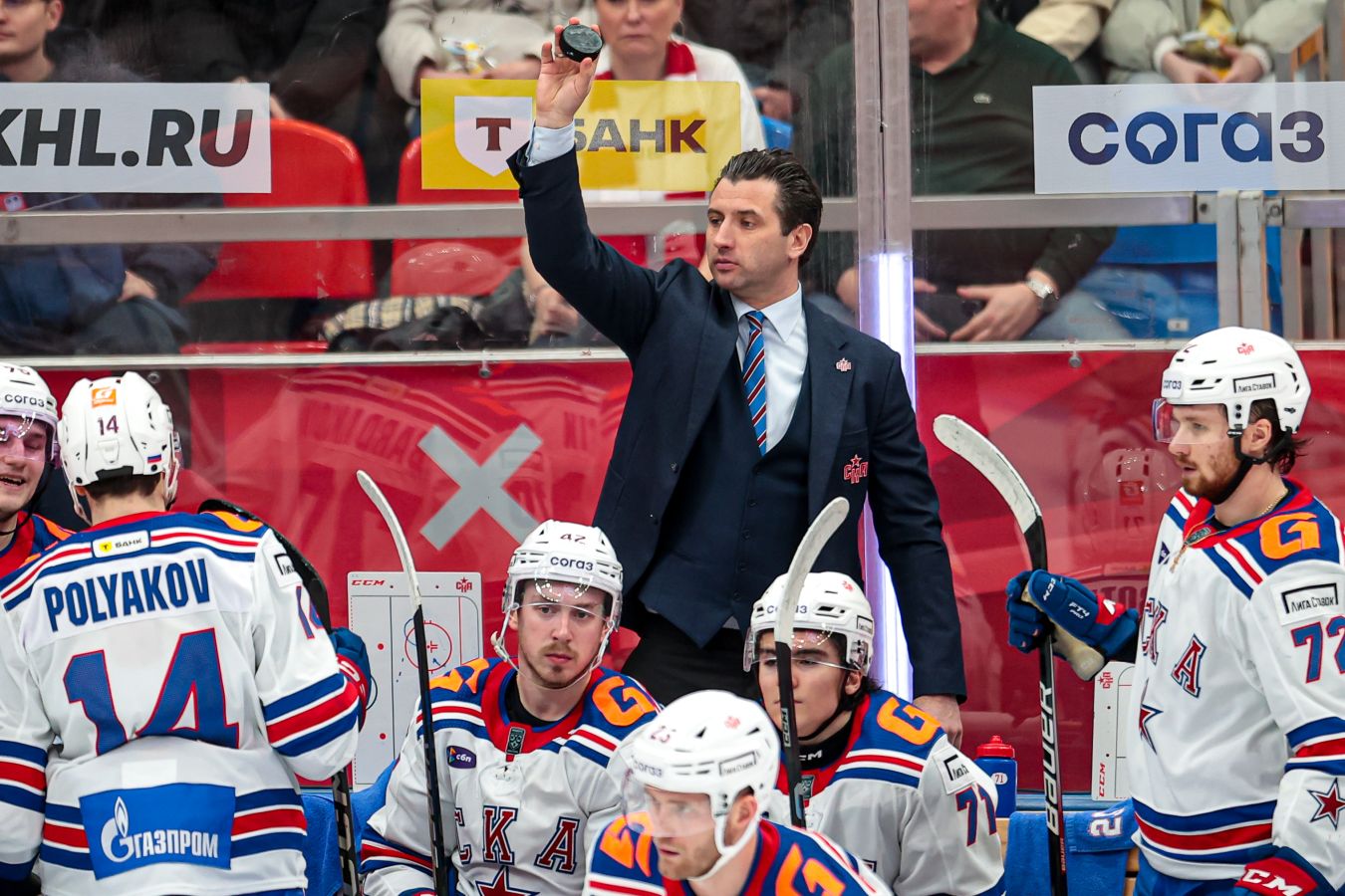 Р. Ротенберг: СКА начнёт плей-офф теми ребятами, которые сейчас с нами ...