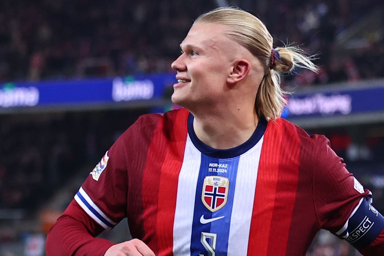 Холанд забил в восьми матчах подряд за сборную Норвегии, у форварда 46 ...