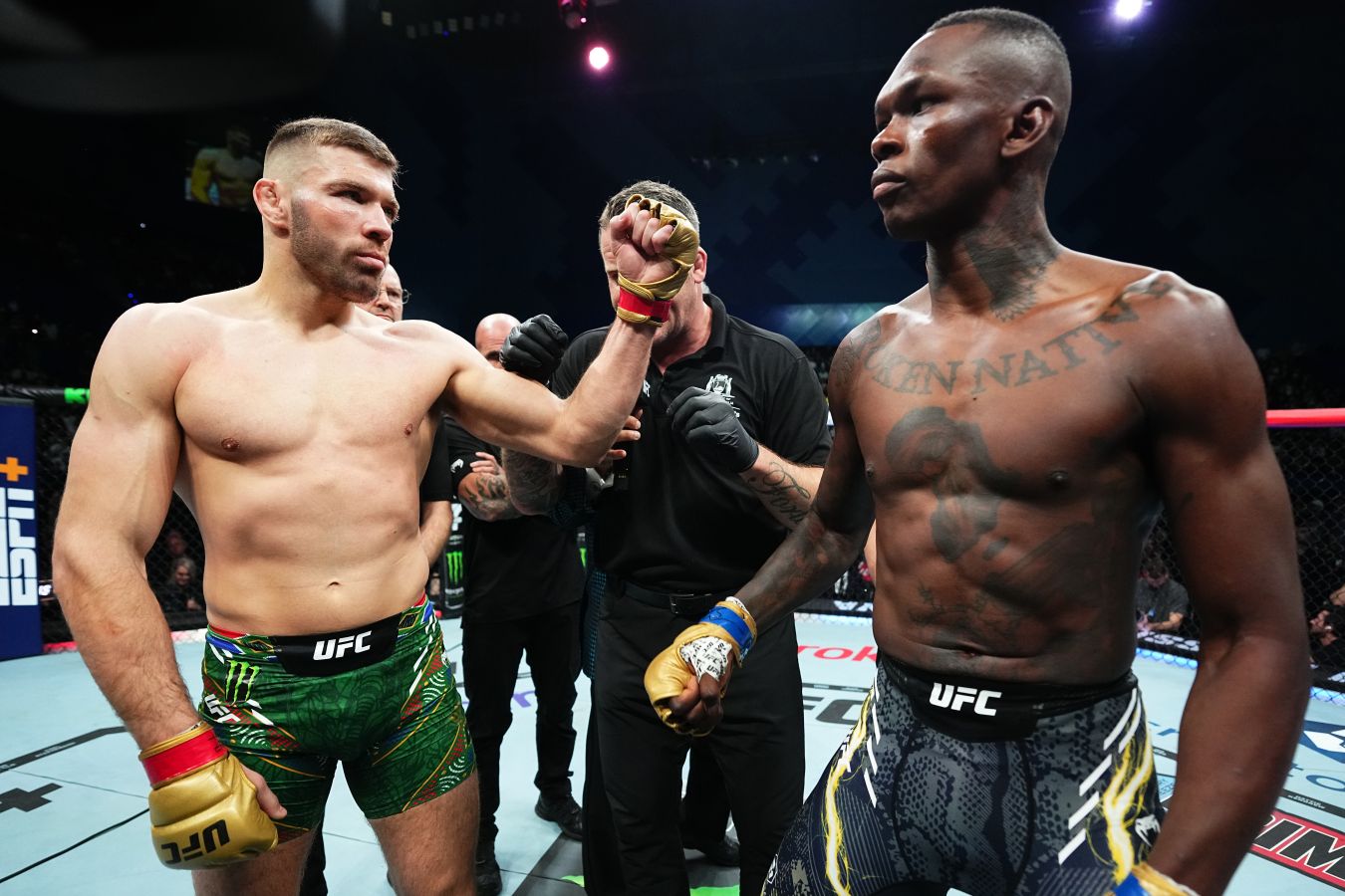UFC 305: Исраэль Адесанья — Дрикус дю Плесси, результаты боя, победа дю ...