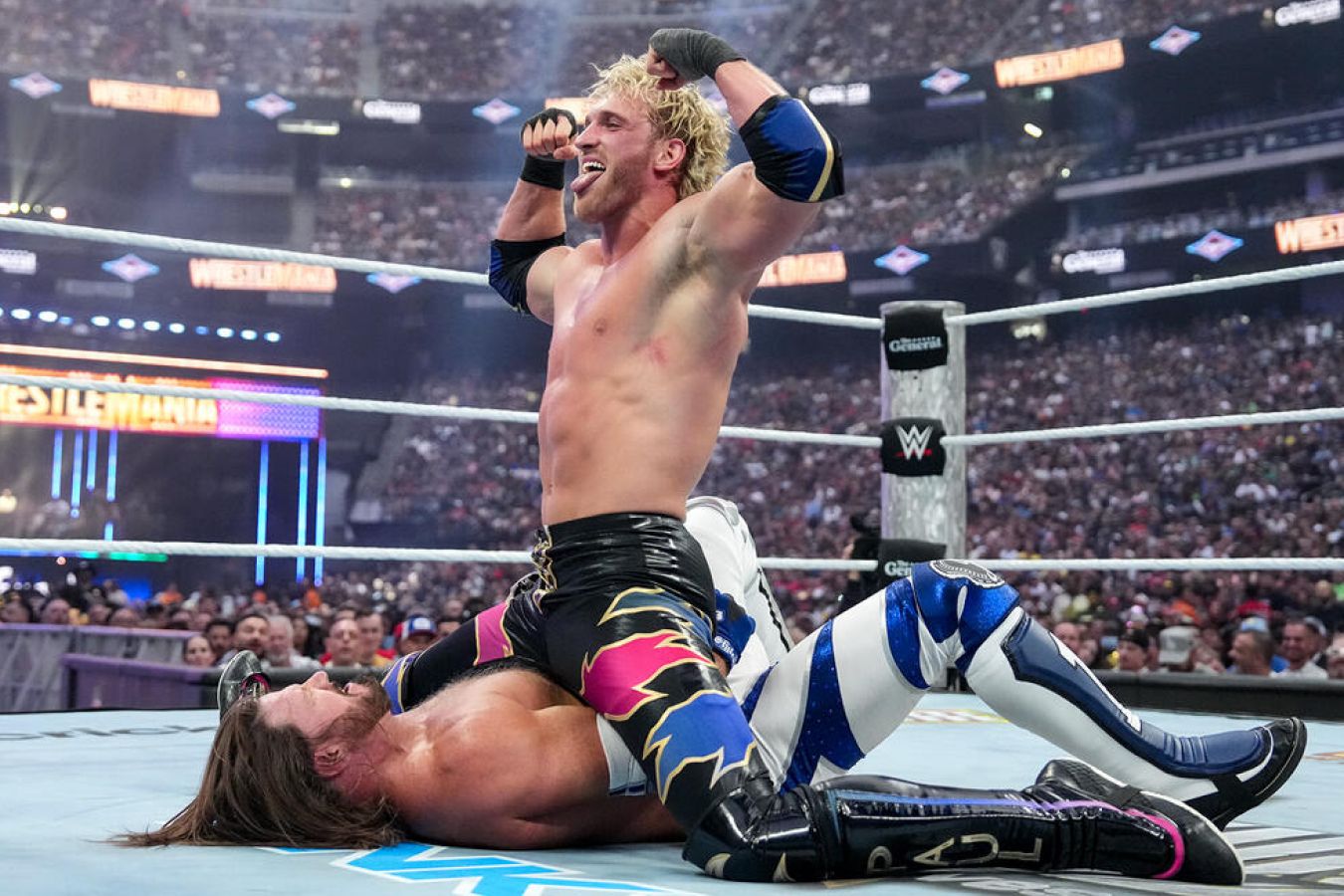 Логан Пол — о победе на главном шоу WWE WrestleMania: я — лучший во ...