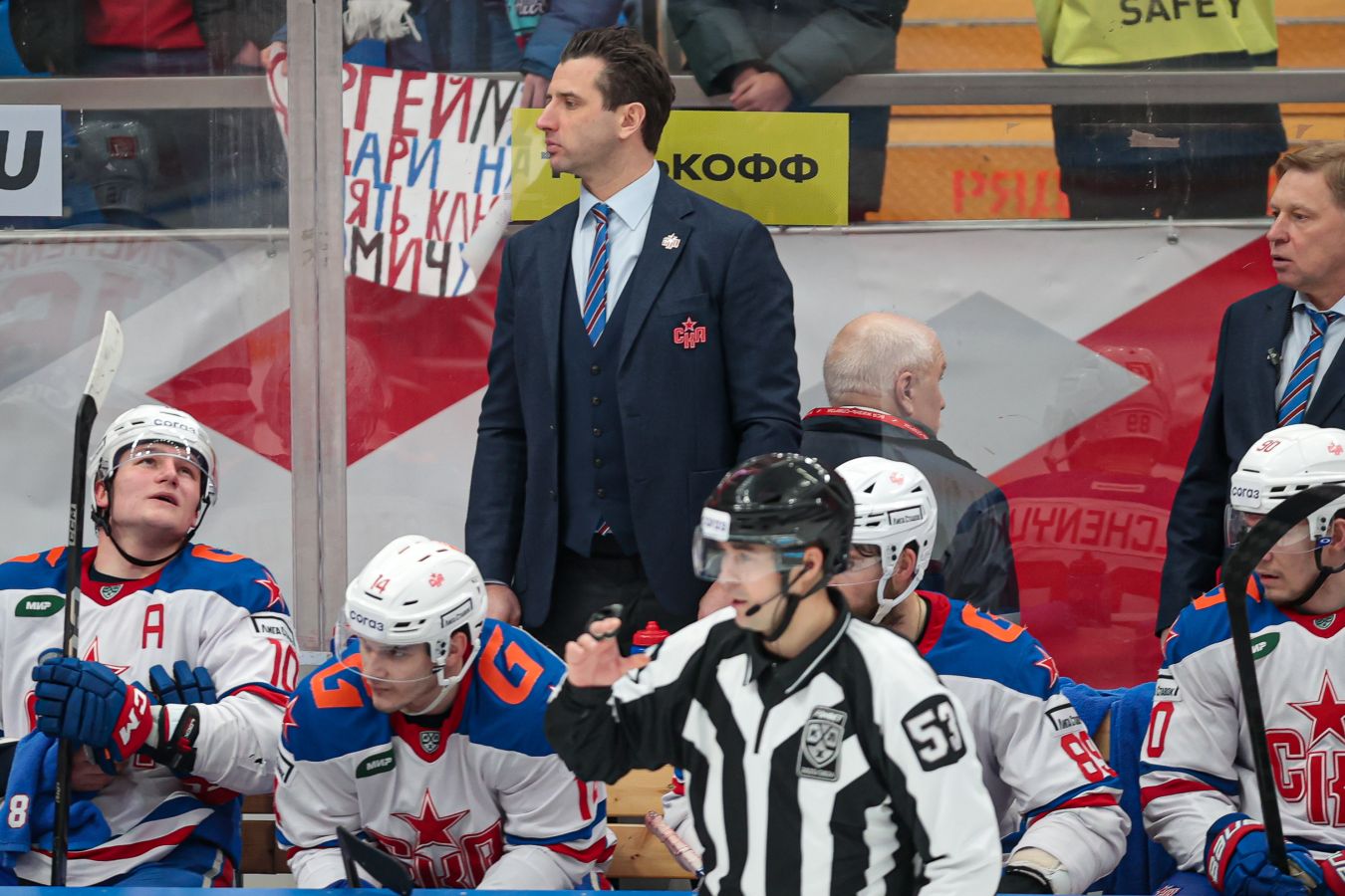 Главный тренер СКА Роман Ротенберг оценил победу над «Сибирью» - Чемпионат