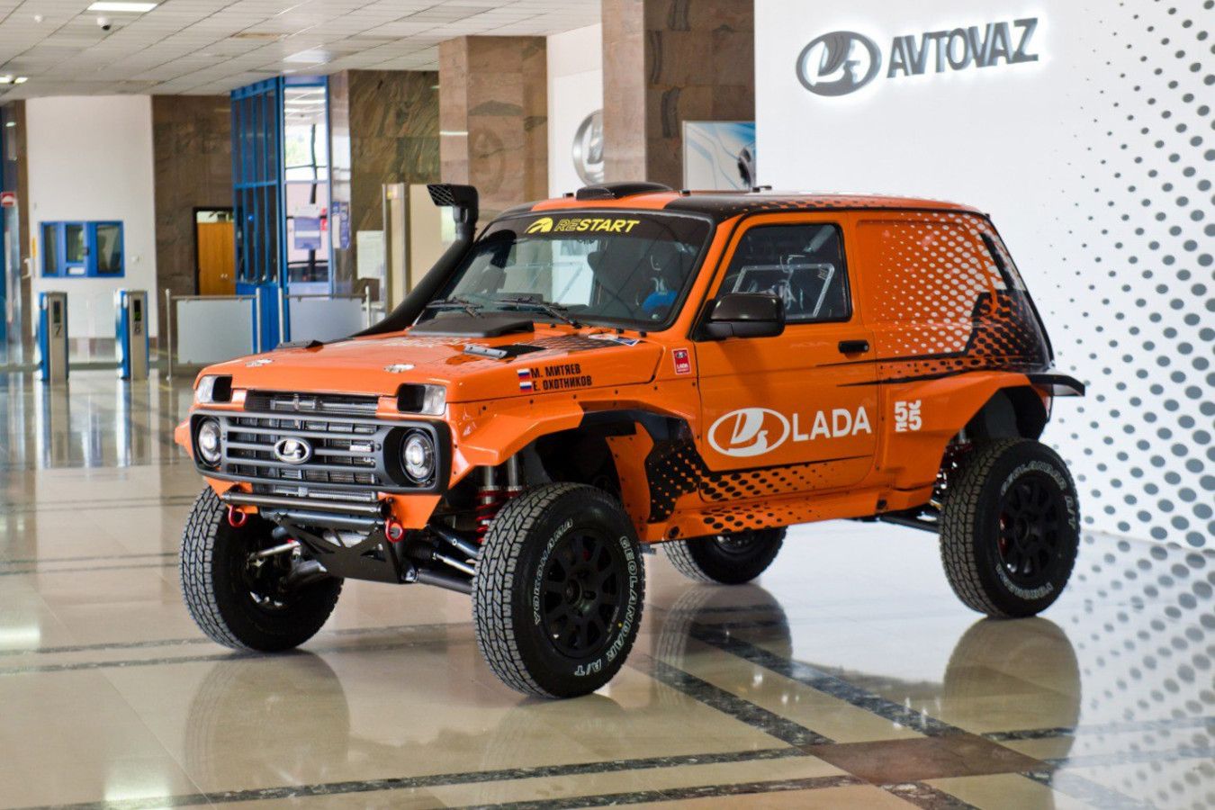В Lada Sport представили новую «Ниву» для ралли «Шёлковый путь» - Чемпионат