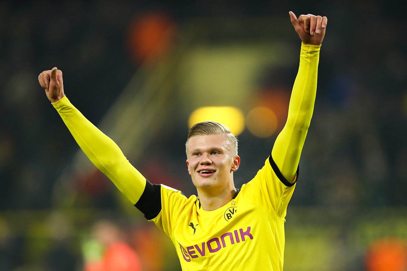 Холанд, оформивший дубль в игре с «Кёльном», установил 2 рекорда ...