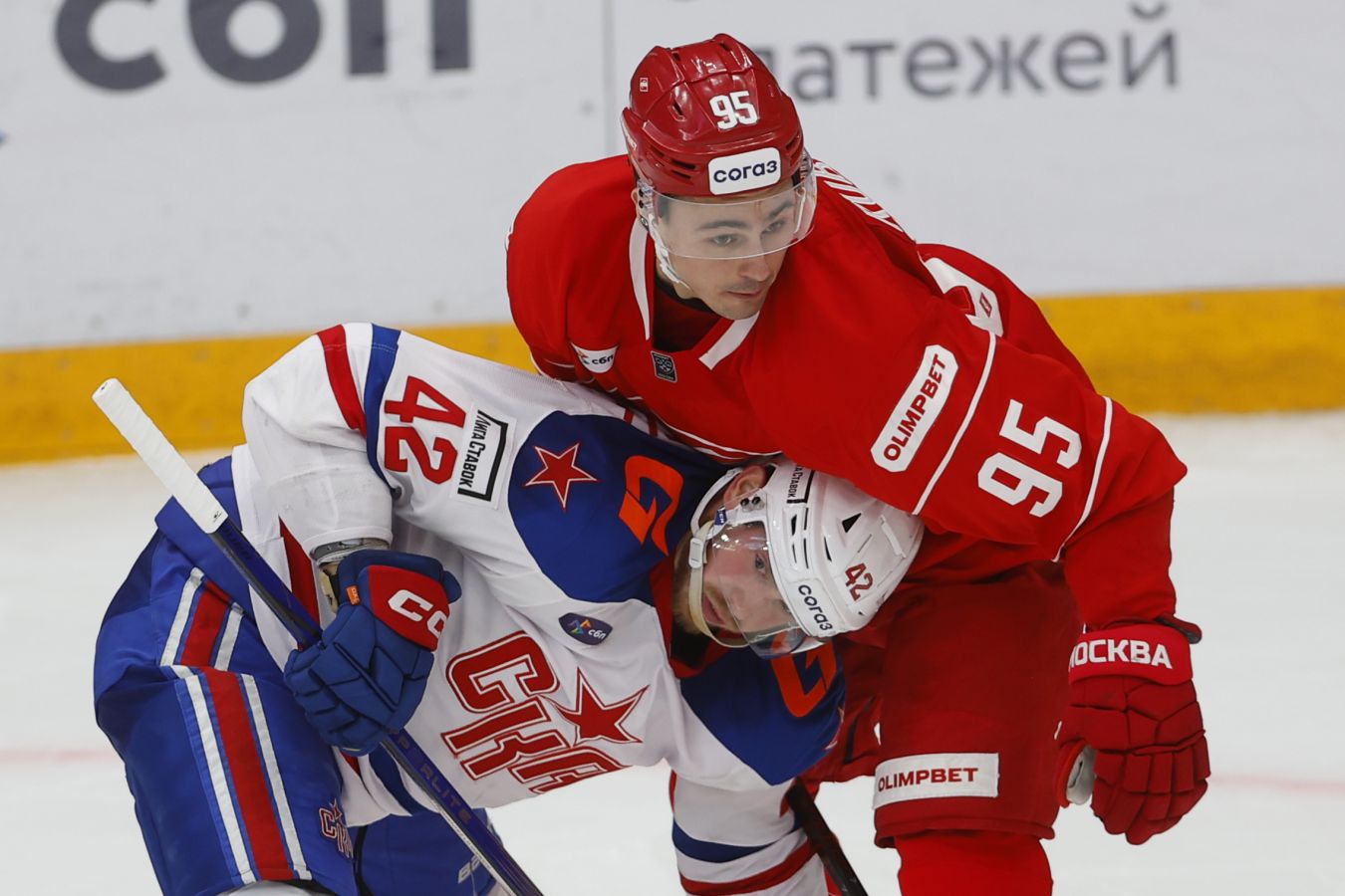 «Спартак» — СКА: онлайн-трансляция матча КХЛ-2024/2025 начнётся в 19:30 мск - Чемпионат