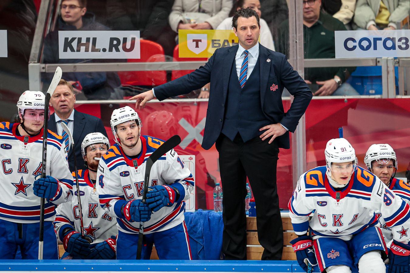 Р. Ротенберг: игроки СКА бились, многие играли на уколах, на травме ...