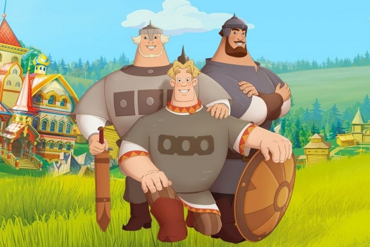 Вышел первый постер мультфильма «Три богатыря и Пуп Земли» - Чемпионат