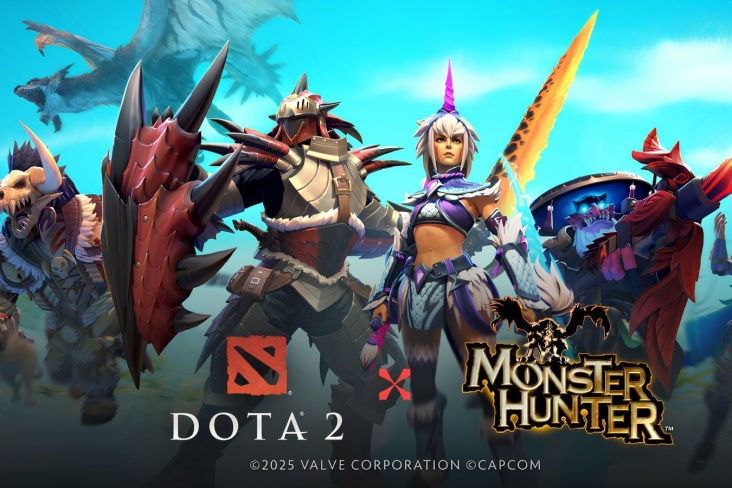 В Dota 2 началась коллаборация с Monster Hunter - Чемпионат