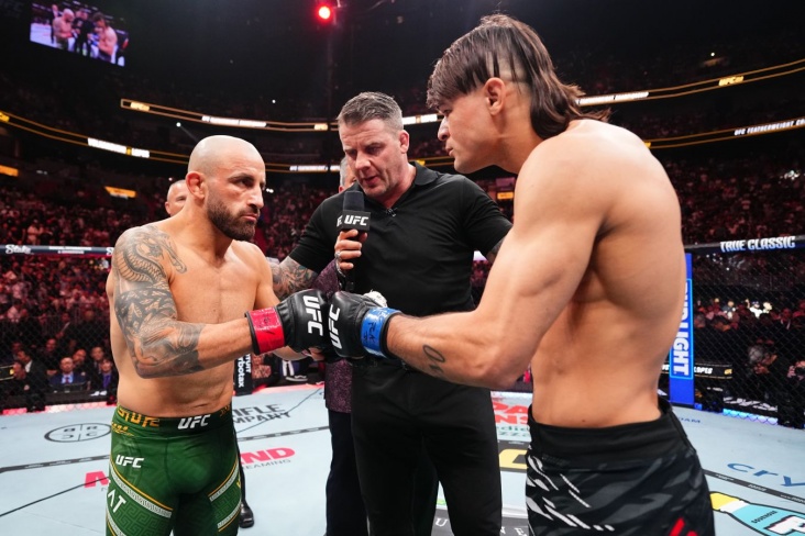 UFC 314, 13 апреля 2025, Волкановски — Лопес, Чендлер — Пимблетт ...